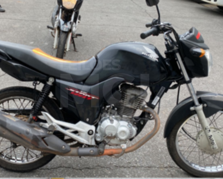 BELO HORIZONTE/MG HONDA CG 160 START 2017/2017 - PA4494 Motos em leilão ...