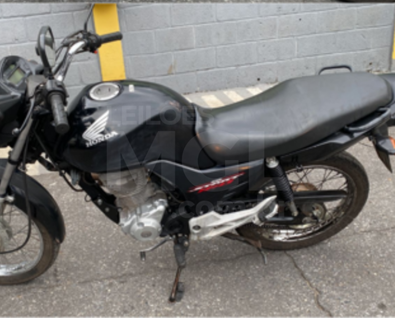 BELO HORIZONTE/MG HONDA CG 160 START 2017/2017 - PA4494 Motos em leilão ...