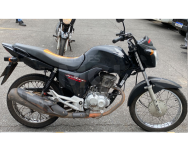 BELO HORIZONTE/MG HONDA CG 160 START 2017/2017 - PA4494 Motos em leilão ...