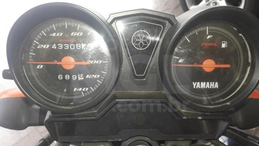 ITAÚNA/MG- YAMAHA FACTOR YBR125 K 2008/2009- PA4677 Motos em leilão ...
