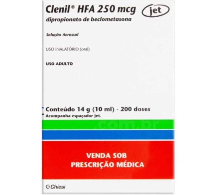 CAMPINA VERDE/MG - 02 Clenil HFA 250 mcg Spray BENS DIVERSOS em leilão ...